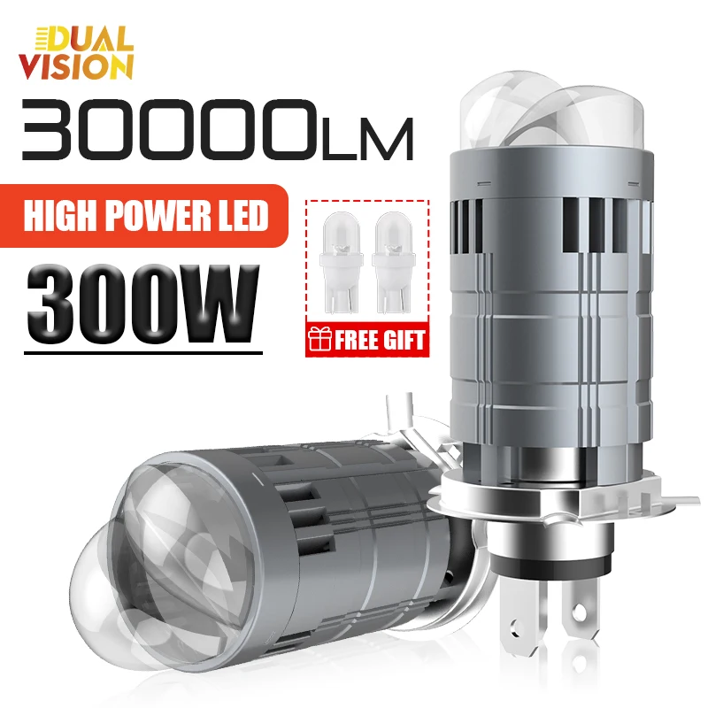 H4-Bi-Mini-LED-Projector-Lens-Car-Bulb-EMC-Auto-Headlight-Turbo-Lamps ...