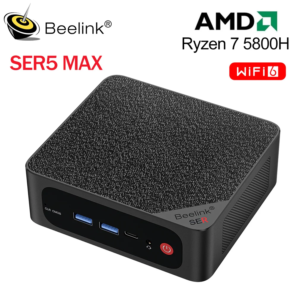 Beelink-Mini-PC-Ryzen-7-16GB-de-RAM-SSD-500GB-5500U-WiFi6-Computador ...