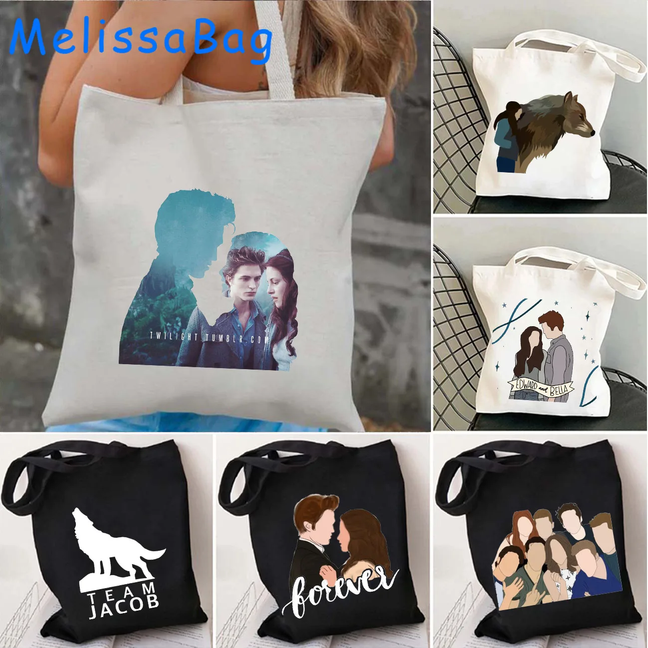 Classic Movie The Twilight Saga Edward and Bella Teen Wolf Fan Gifts ...