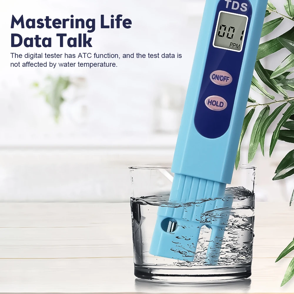 Digital TDS Meter Water Quality Detection Pen For Mineral Impurity ...