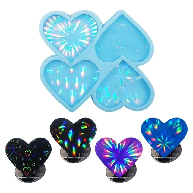 Holographic Light Shadow Silicone Molds DIY Epoxy Resin Casting Mold ...