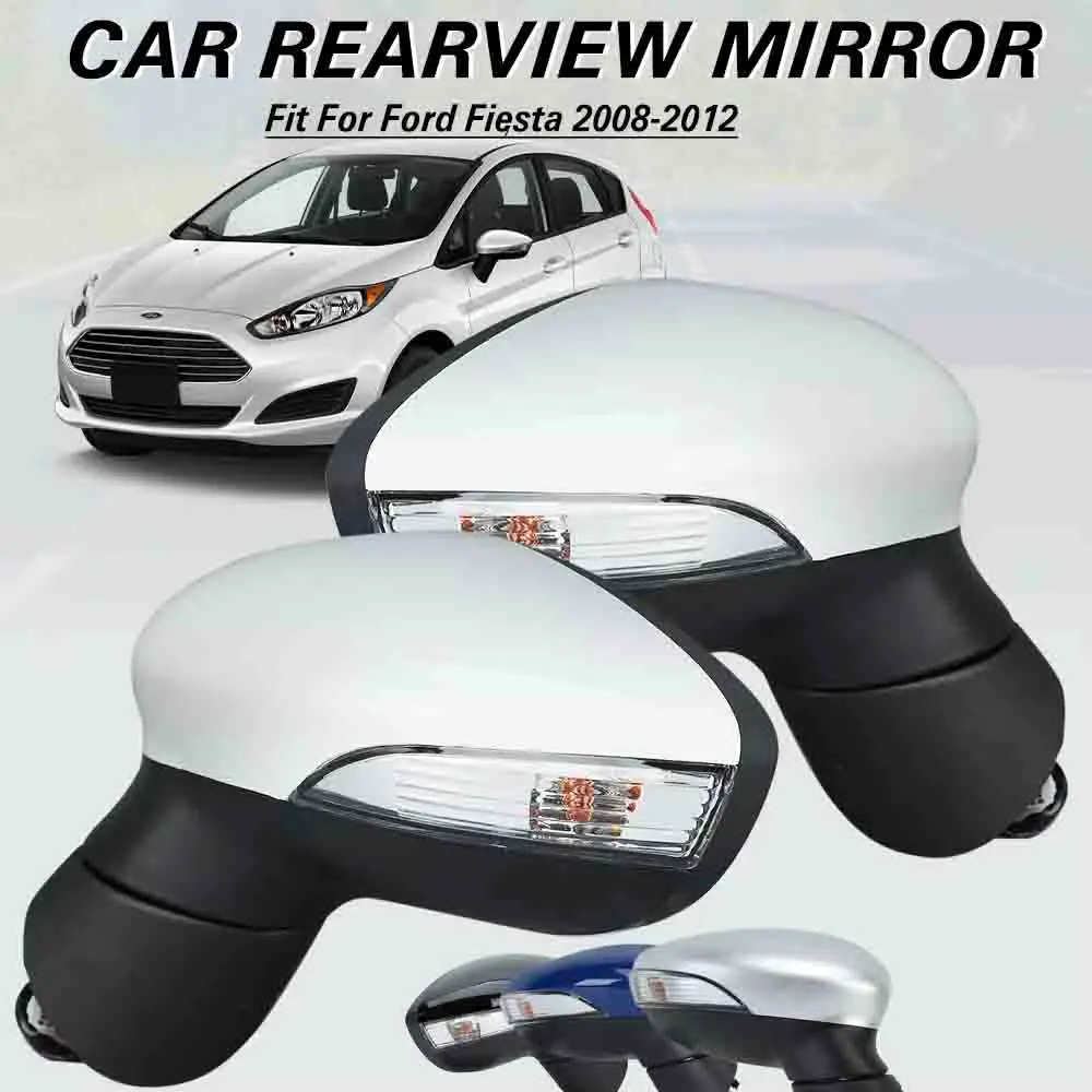 Side-Electric-Door-Wing-Mirror-for-Ford-Fiesta-Mk7-2008-2012-Rearview ...