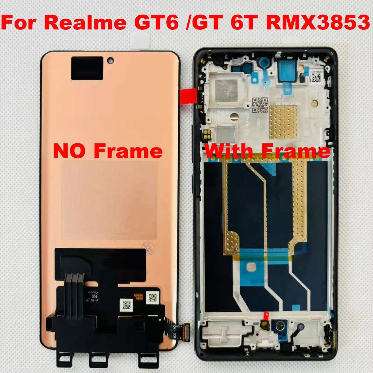 Pantalla LCD Original de 6,78 pulgadas Amoled para Oppo Realme GT6 ...