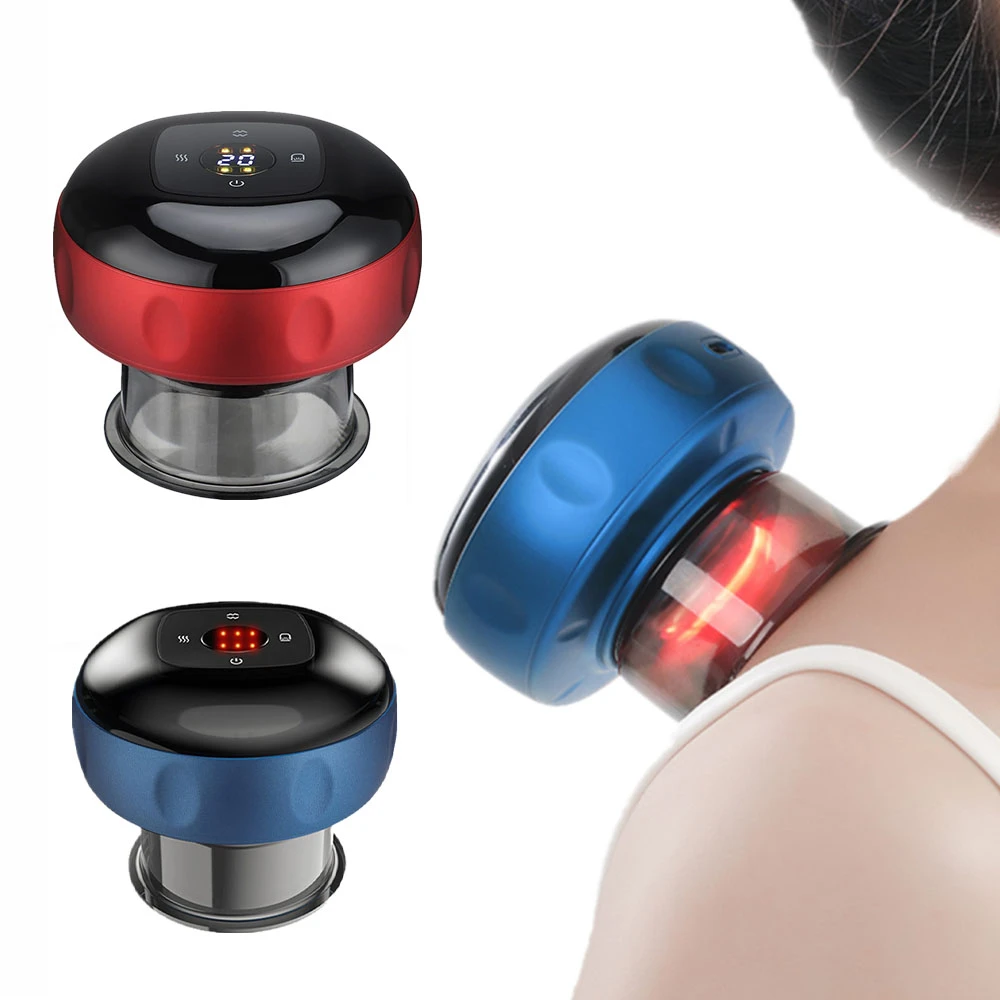 Intelligent Cupping Massage Device Electric Heating Scraping Suction ...