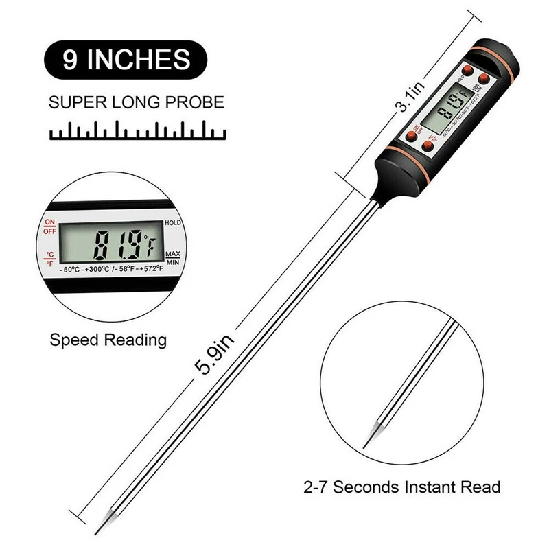 Food Temperature Measuring Instruments | Digital Temperature Probe ...