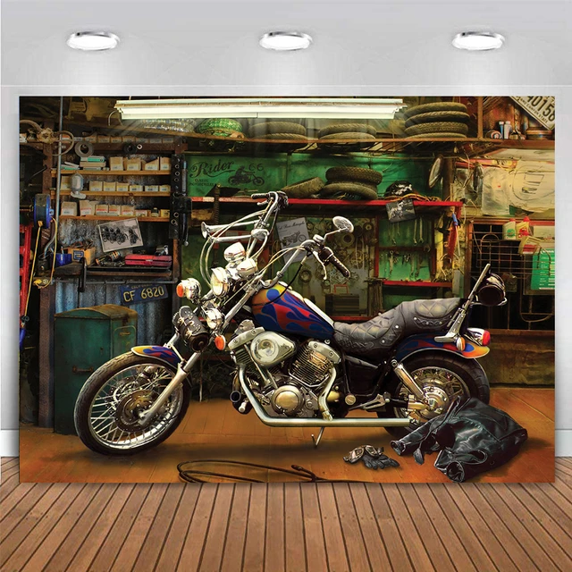 Motorcycle Photography Backdrops