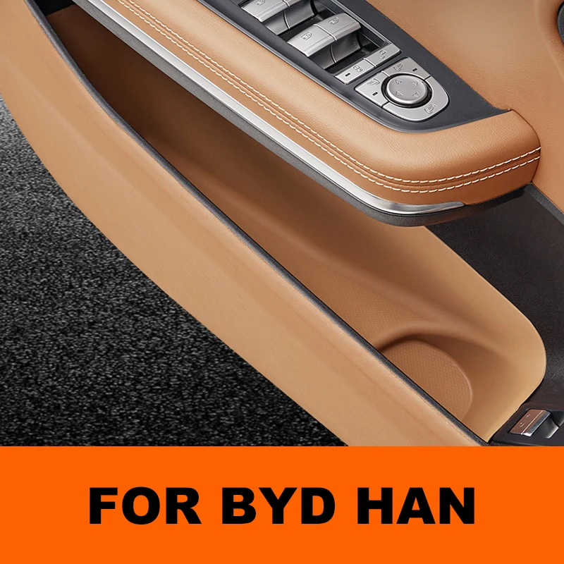 For Byd Han EV/Dmi 2023 2024 Interior Door Storage Box Door Slot Mat ...