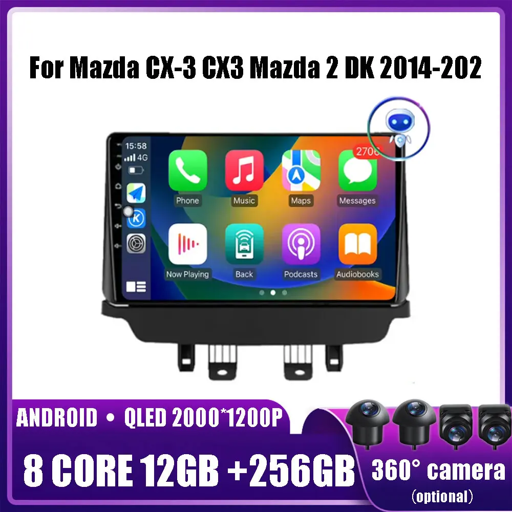 Android-14-For-Mazda-CX-3-CX3-Mazda-2-DK-2014-202-Car-Multimedia-Player ...