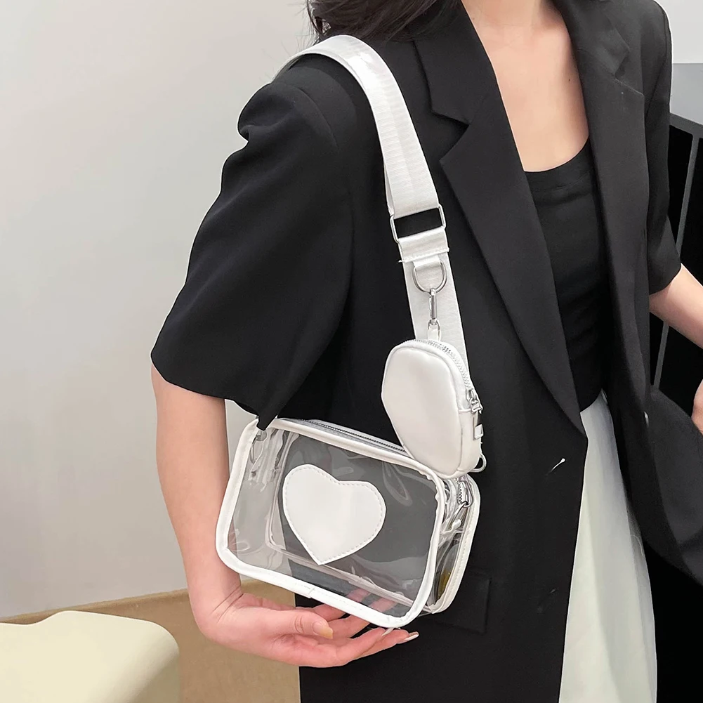 Fashion-Women-Transparent-Shoulder-Bag-Love-Heart-Shaped-PVC-Clear-Lady ...