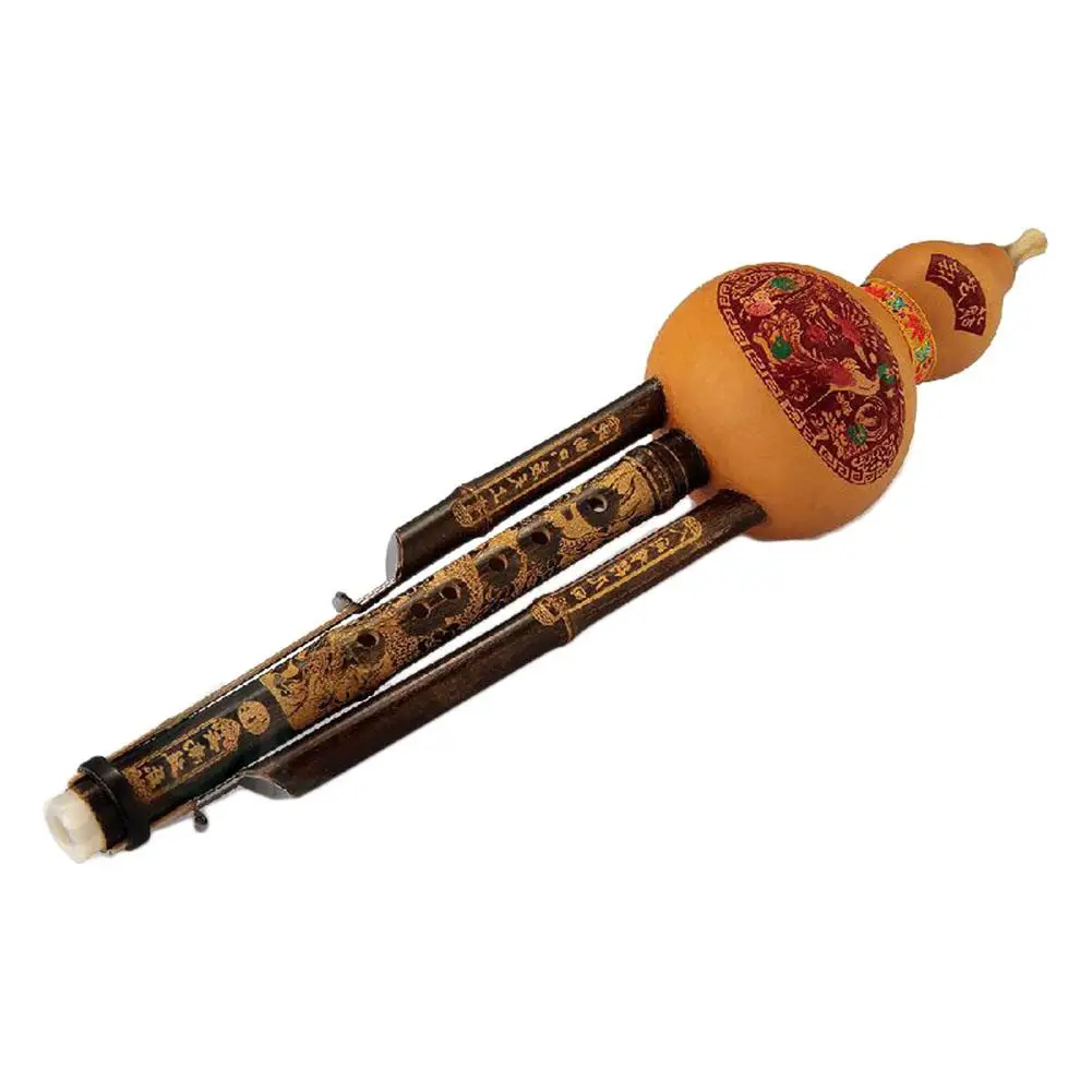 Chinese-Handmade-Hulusi-Gourd-Cucurbit-Flute-Ethnic-Musical-Instrument ...