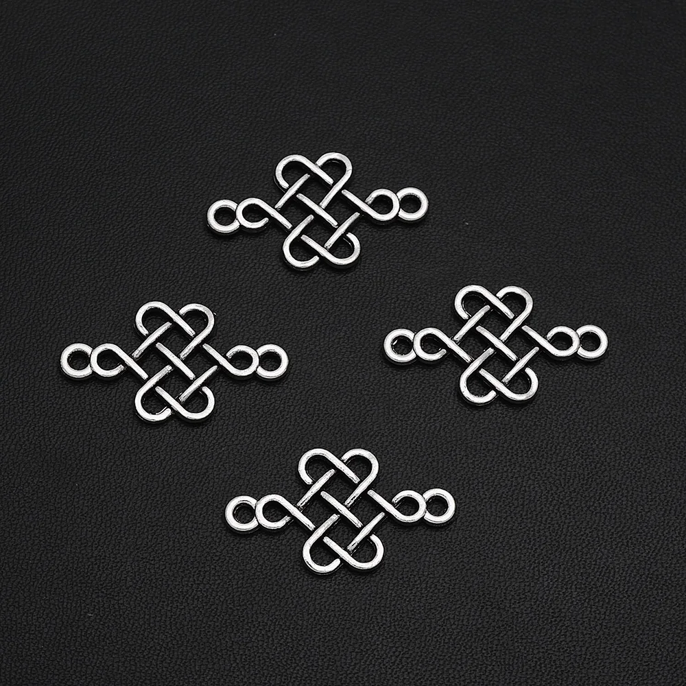 20pcs-Lot-17x31mm-Antique-Chinese-Knot-Charms-Lucky-Connectors-Pendants ...
