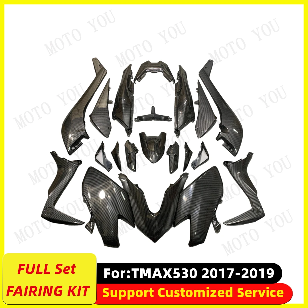 NEW ABS Motorcycle full Fairing kit fit FOR TMAX530 Tmax T-MAX 530 2017 ...