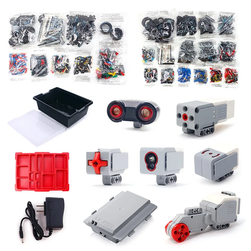 2024-Technical-EV3-Education-Core-Set-Compatible-EV3-45544-45560-Parts ...
