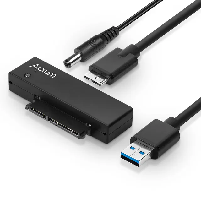 ALXUM USB To SATA Hard Drive Adapter for 2.5/3.5 Inch HDD SSD External ...