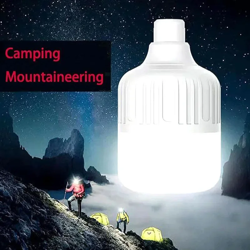 Usb-Rechargeable-Led-Bulb-Portable-Camping-Light-Bulb-Emergency ...