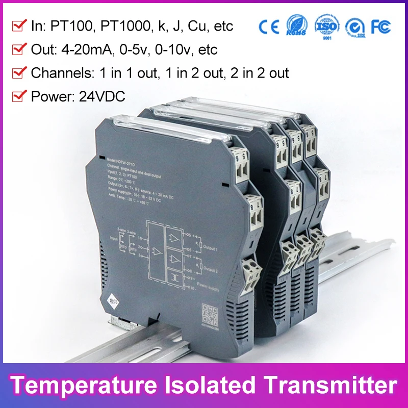 Pt100 Temperature Converter | Pt100 4 20ma Converter | Pt100 Temperature 4 20ma - 2 - Aliexpress