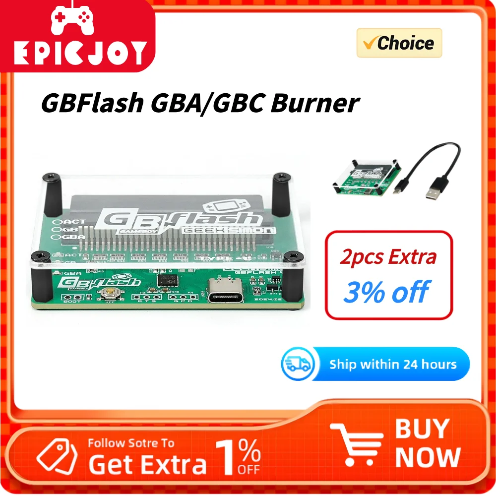 GBFlash-GBA-GBC-Burner-Great-Design-USB-Adapter-No-Screen-GB-Flash-Cart ...