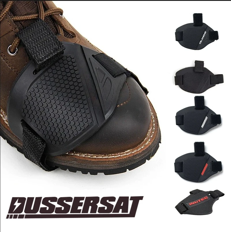 Motorcycle Shift Pad Rubber Boot Protective Cover Adjustable Shifter ...