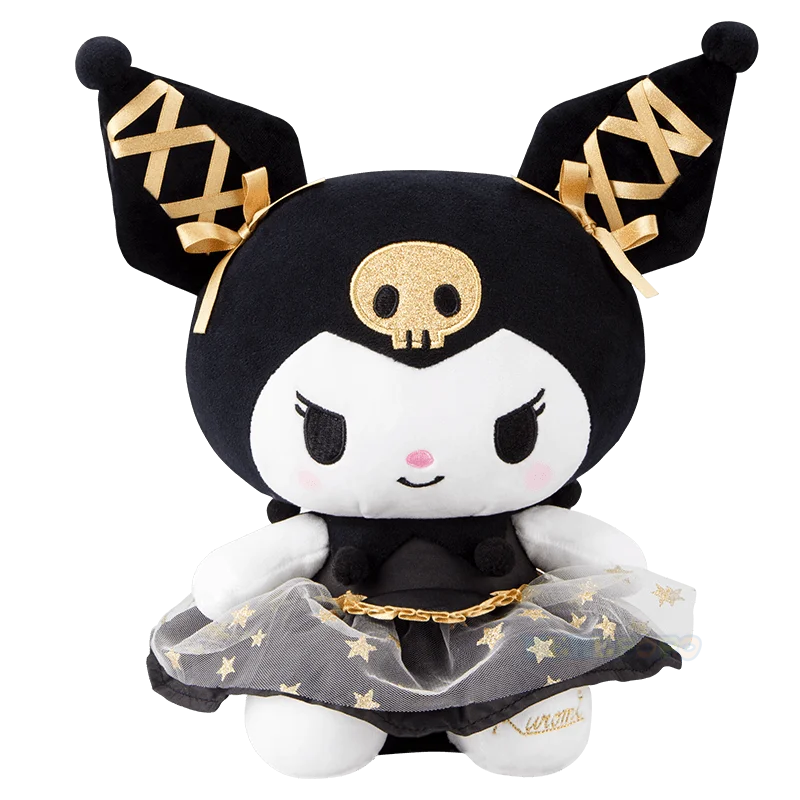 Sanrio Kuromi almohada de Peluche Kawaii de Hello Kitty, Peluche suave ...