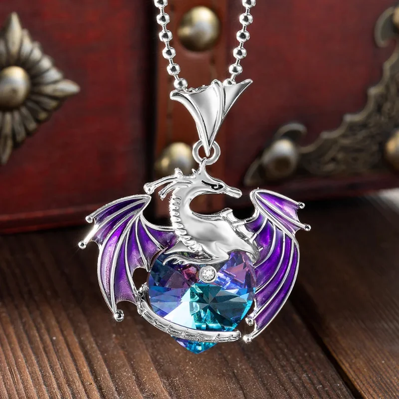 Women Necklace Dragon | Accessories Dragon | Dragon Jewelry Necklace ...