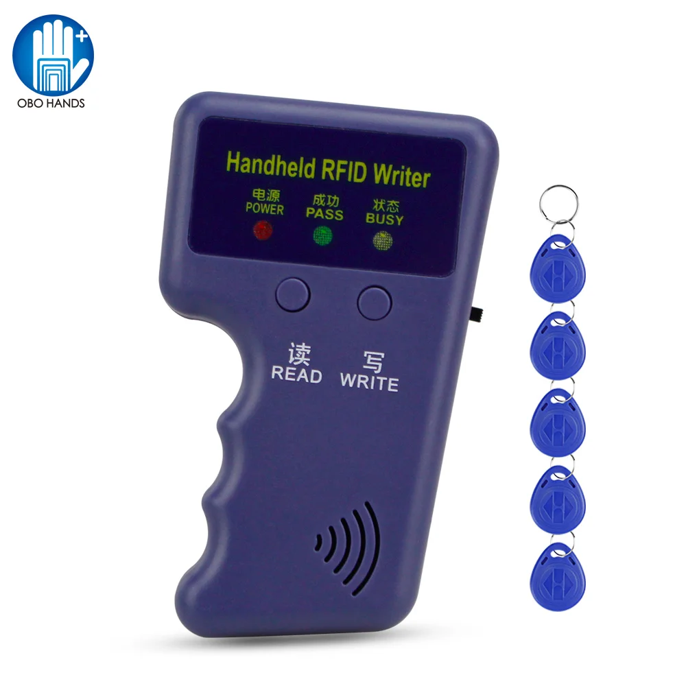 New-Handheld-125KHz-RFID-Copier-Duplicator-RFID-Card-Reader-Writer-EM ...