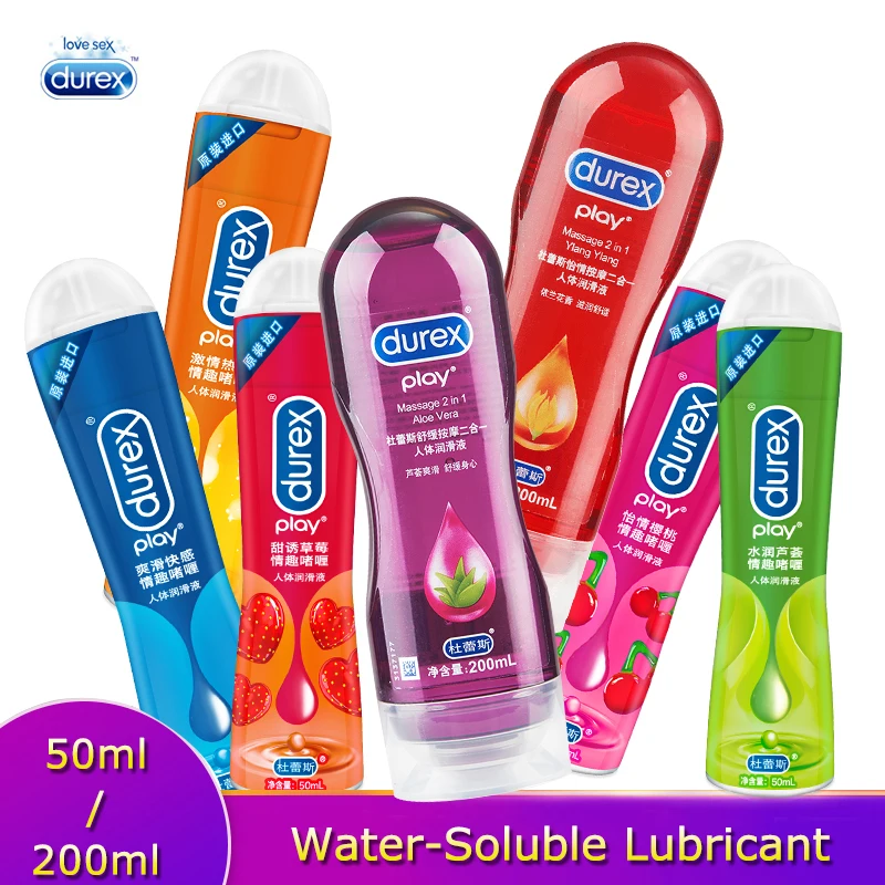 Durex-Lubricant-Fruit-Play-Lube-Water-Based-50-200ml-Smooth-Lubricant ...
