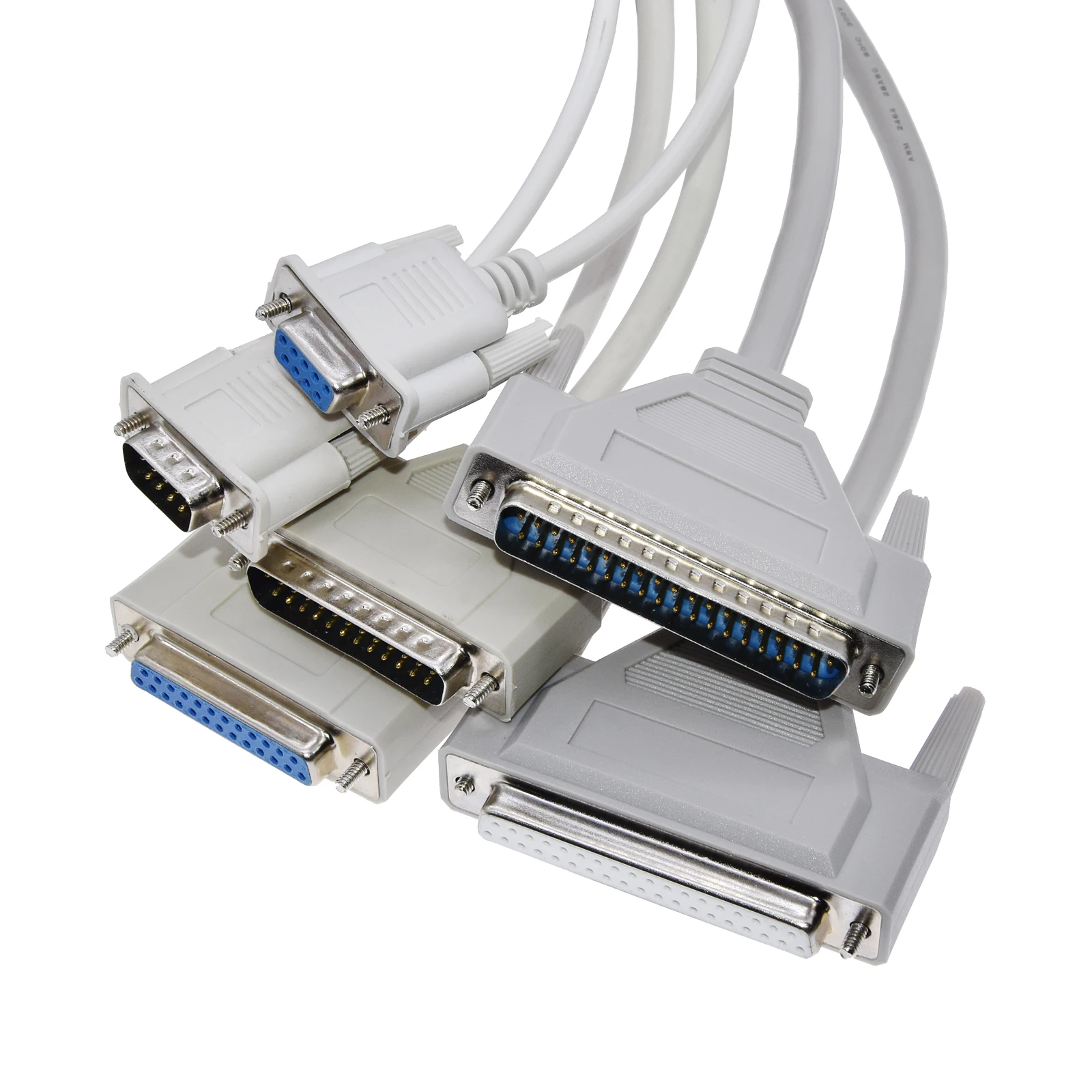 DB9-DB25-DB37-9-25-37Pin-Good-Quality-Male-To-Female-M-F-Parallel-LPT ...