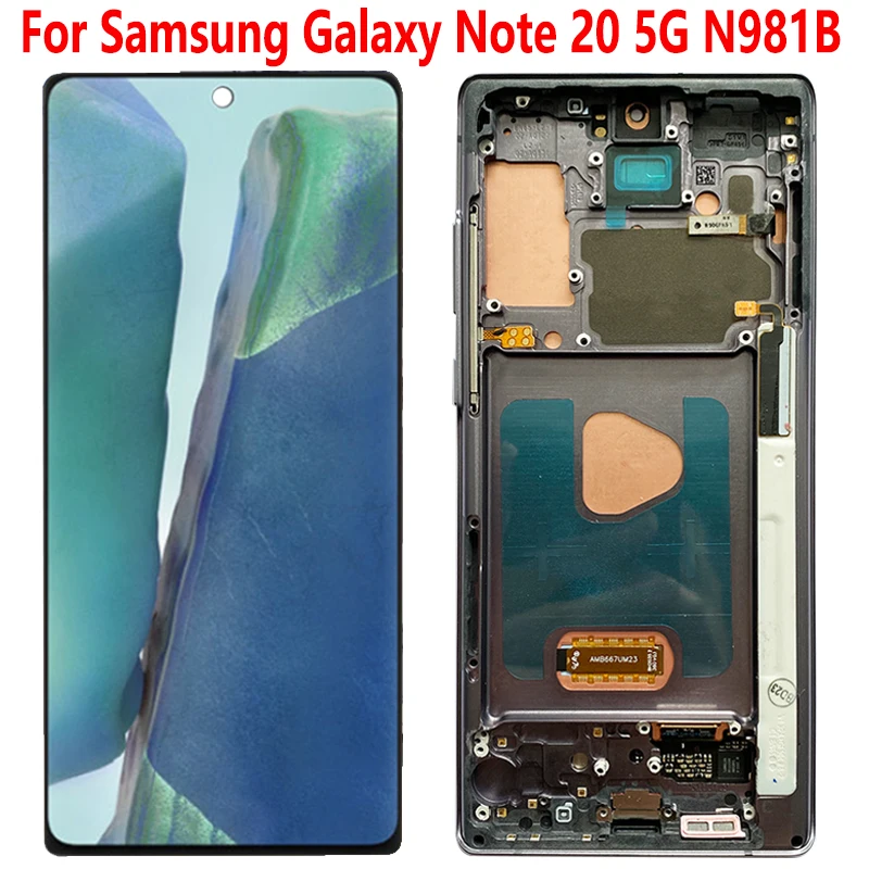 Pantalla LCD Original N981B para Samsung Note 20, montaje de ...
