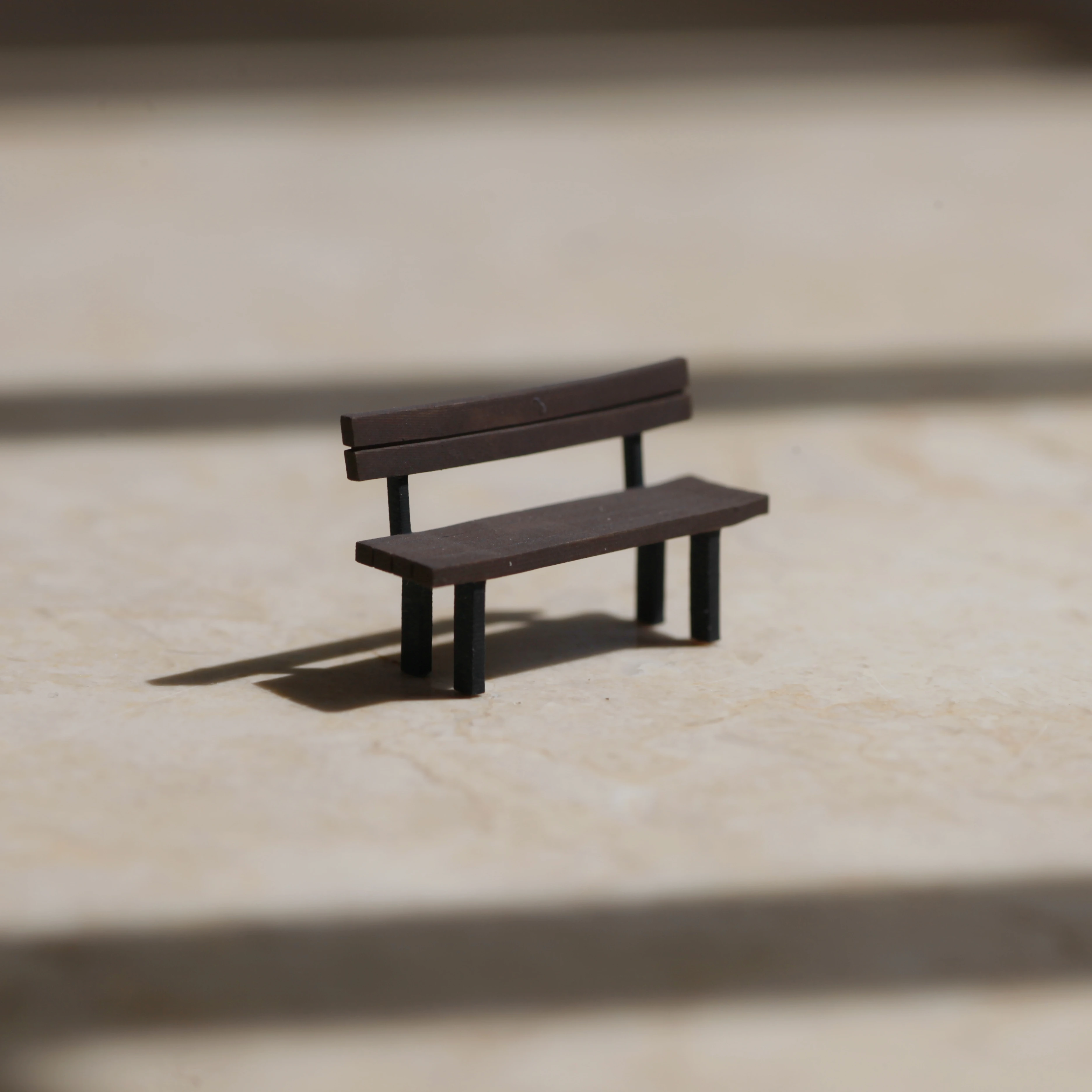 King-Toys-1-64-1-87-1-43-Figurines-Scale-Model-Resin-Brown-Bench ...