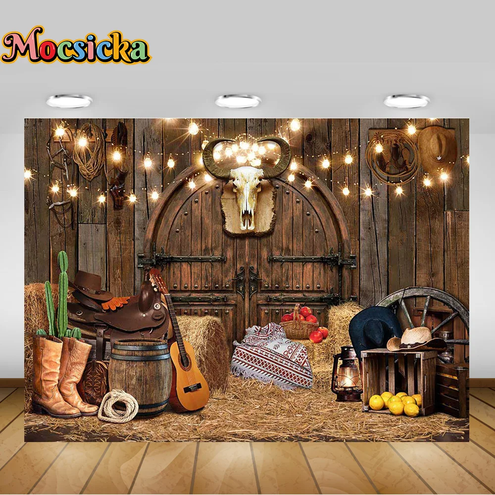 Western Party Backdrop