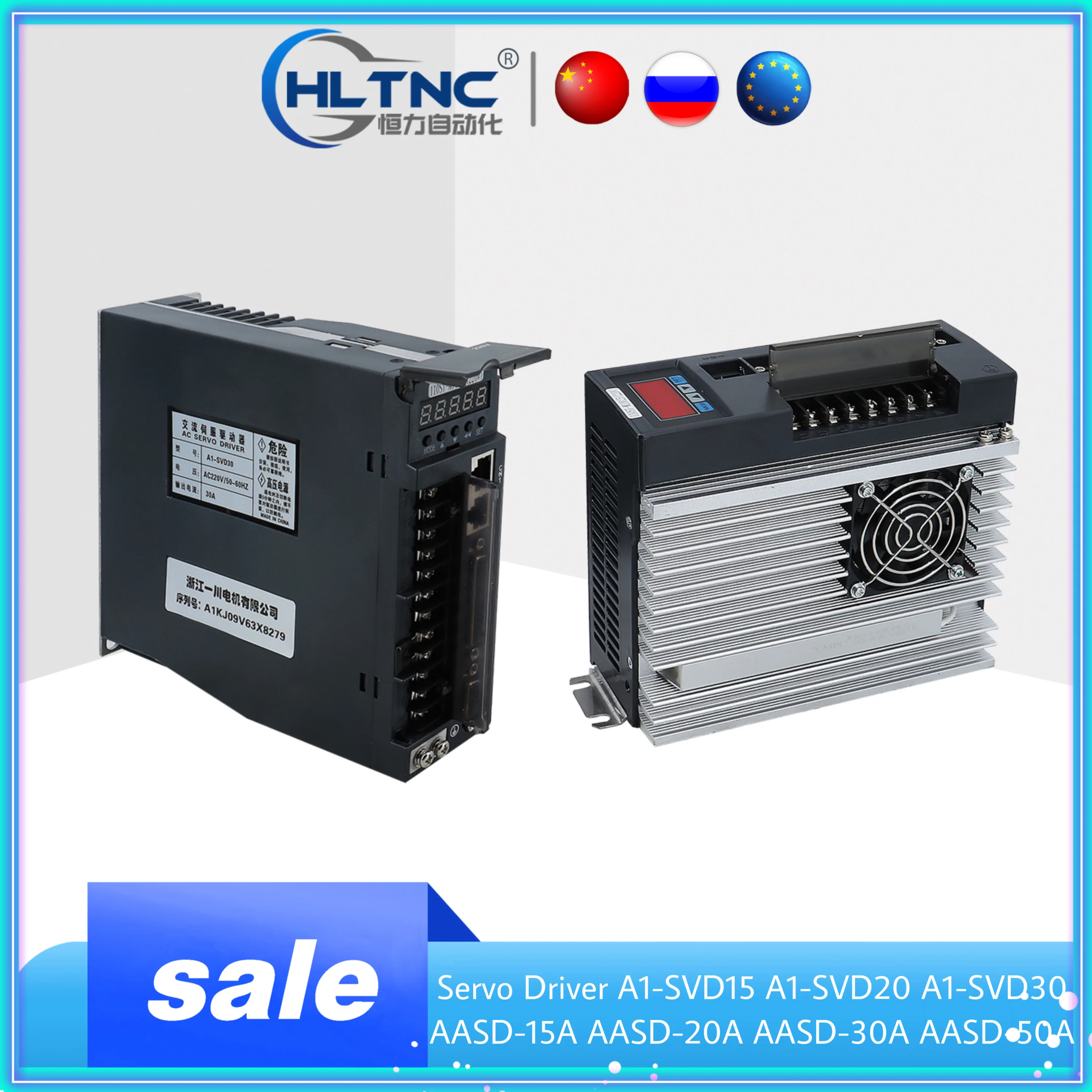 Hybrid AC Servo Motor Driver A1-SVD 15 20 AASD 15A 20A 30A Fit 400 600 ...