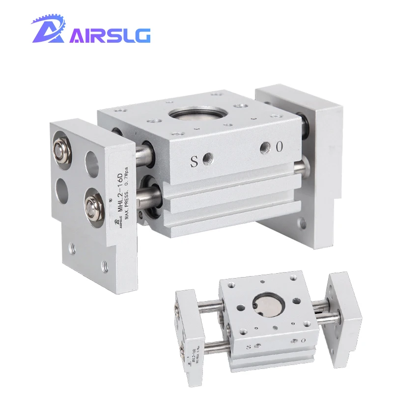 SMC-Type-MHL2-Pneumatic-Gripper-Wide-Type-Air-Gripper-Parallel-Cylinder ...