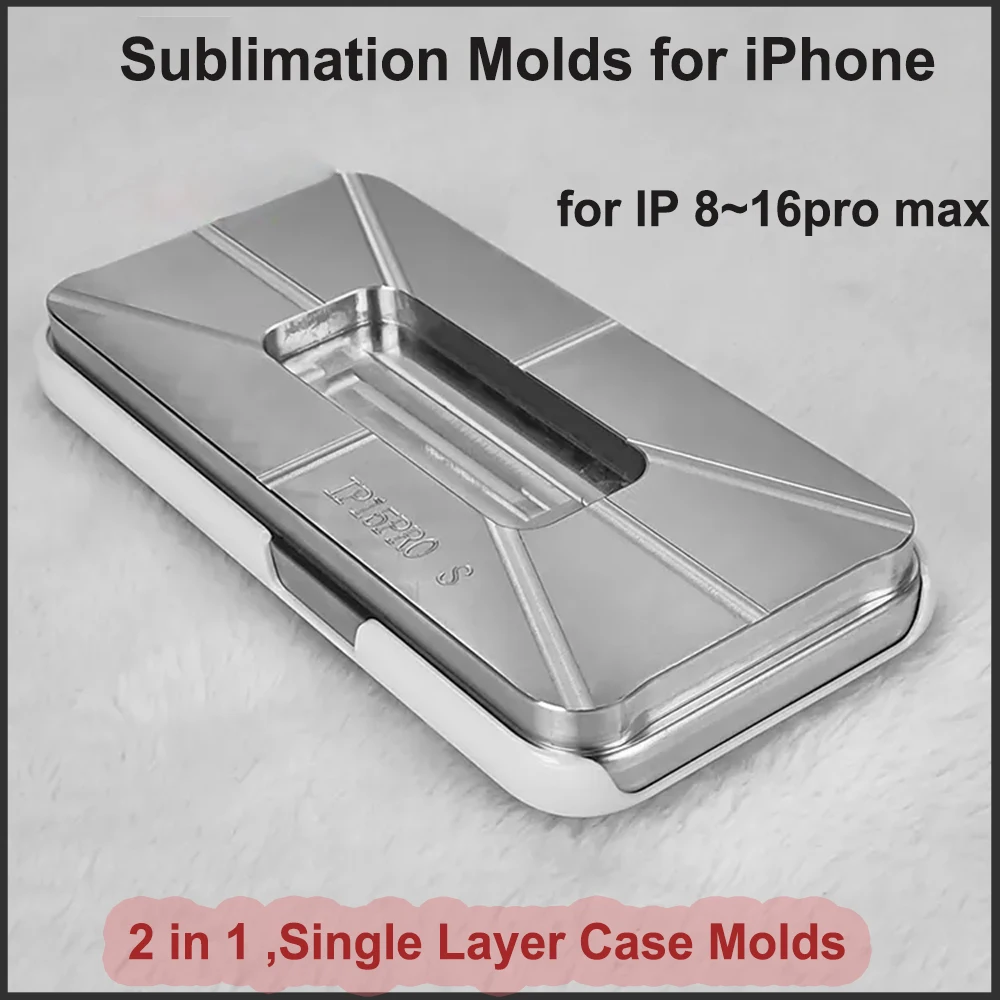 3D Sublimation Molds for iPhone 16 16e 15 14 13 Pro Max Vacuum Machine ...
