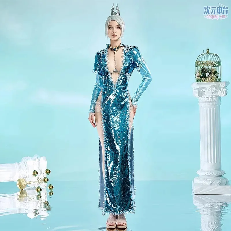 Anime Baldurs Cos Gate 3 Shadowheart Wavemothes Robe Cosplay Costume ...