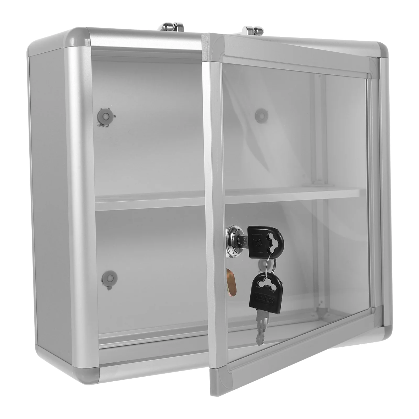Visible-Locking-Case-Emergency-Medicine-Transparent-Aluminum-Alloy-Wall ...