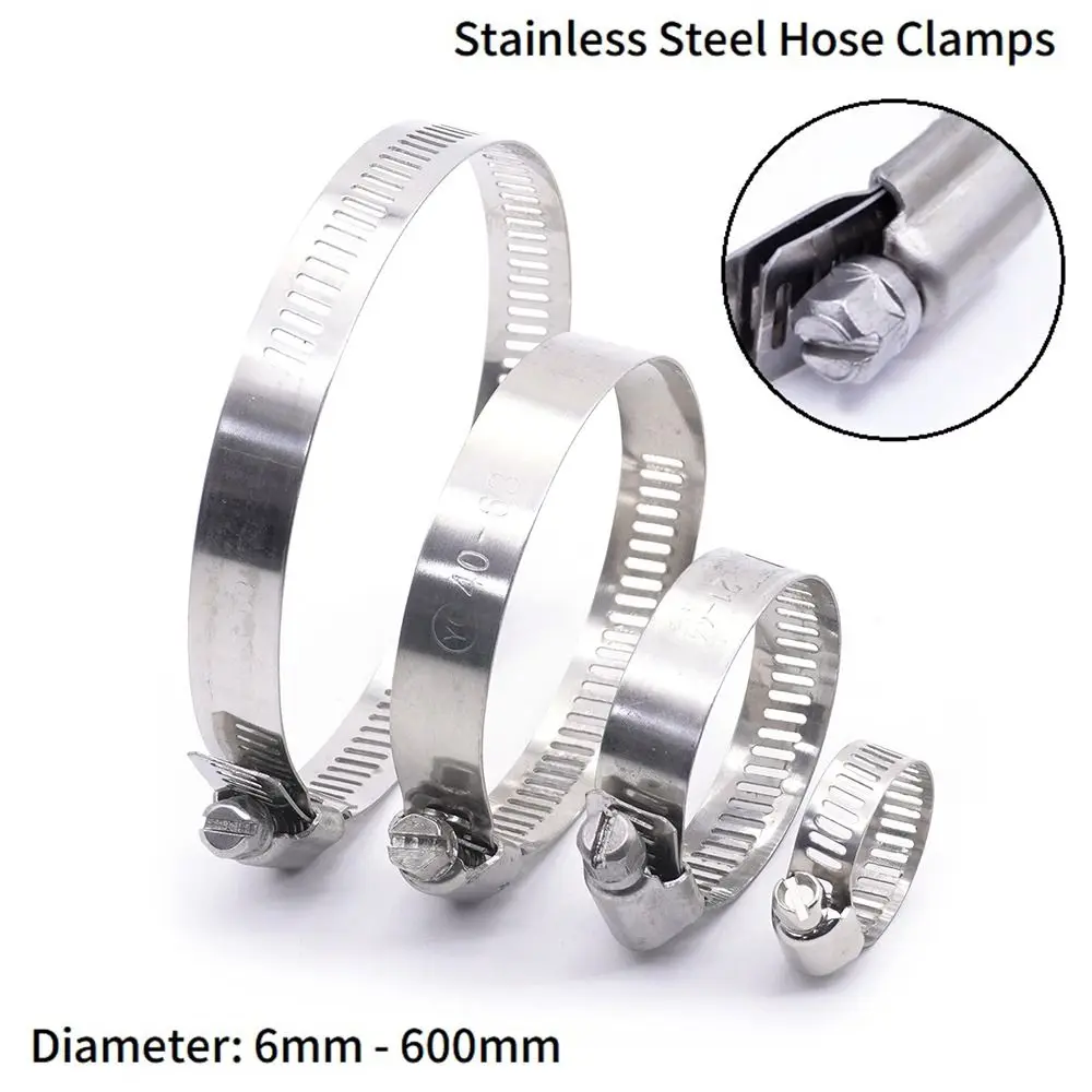 1Pc-Tri-Gear-Hose-Clamp-Durable-Worm-Drive-Fixed-Pipe-Clip-6mm-600mm ...