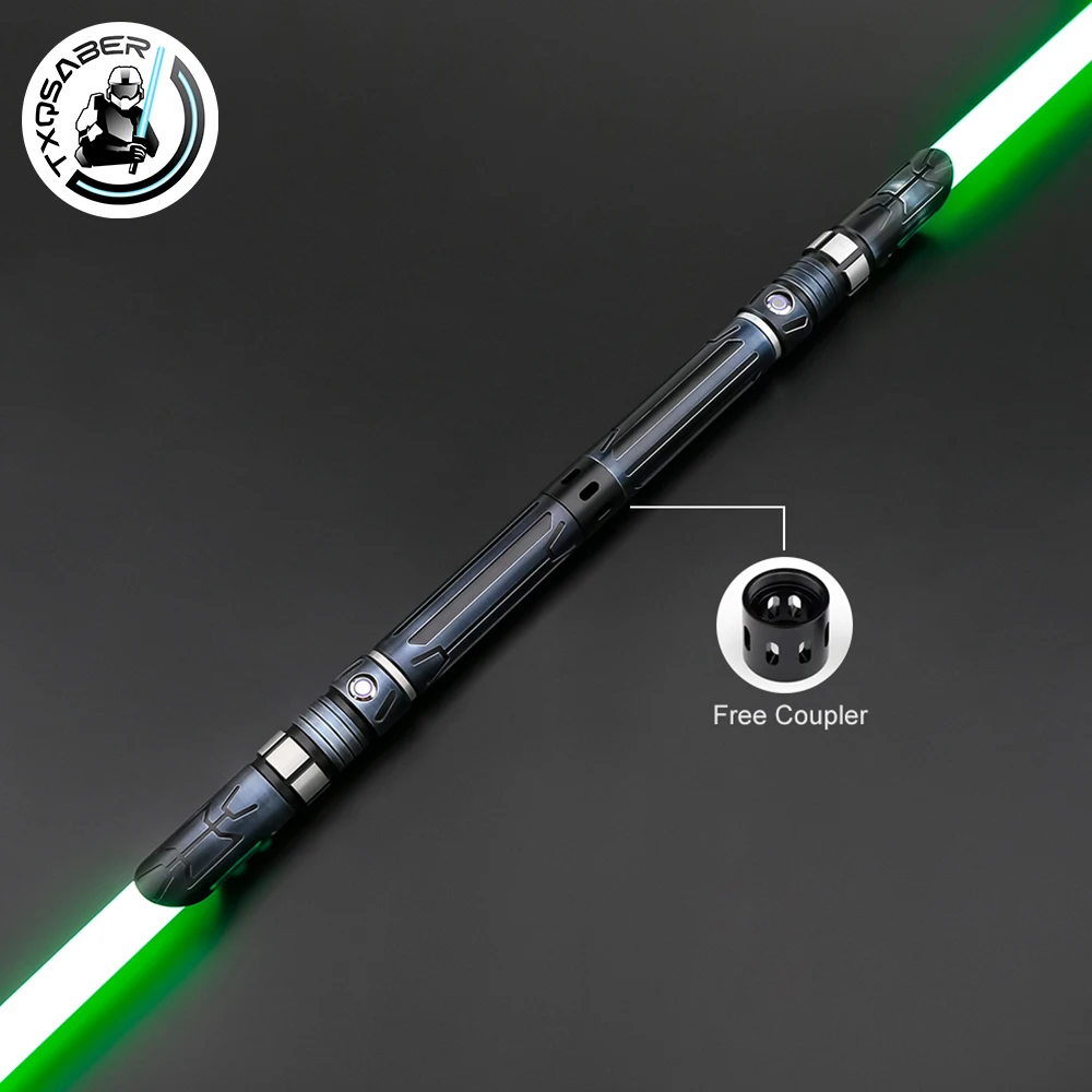 TXQSABER-Neo-Pixel-Lightsaber-Double-Blade-Spinning-Sword-RGB-with ...