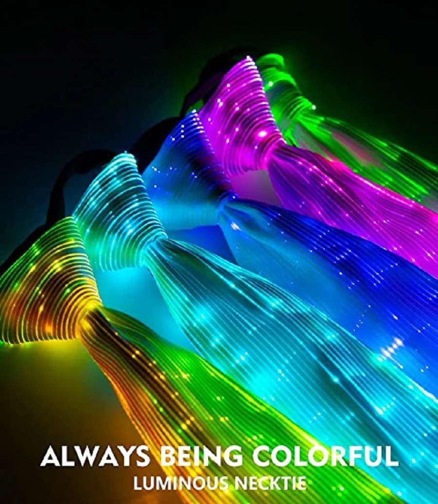 Led Light Novelty Tie | Tie Men Light | Led Luminous Neck Tie | Led ...