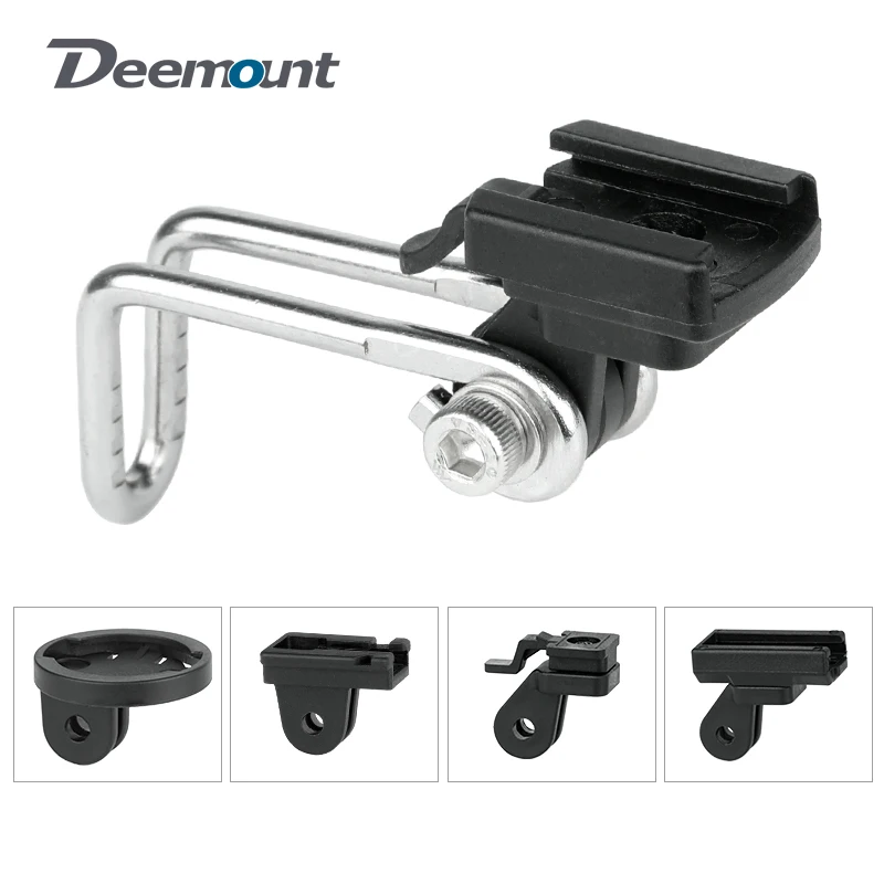 Bicycle-Front-Light-Bracket-Clamp-Road-Bike-MTB-Headlight-Mount-on-Fork ...