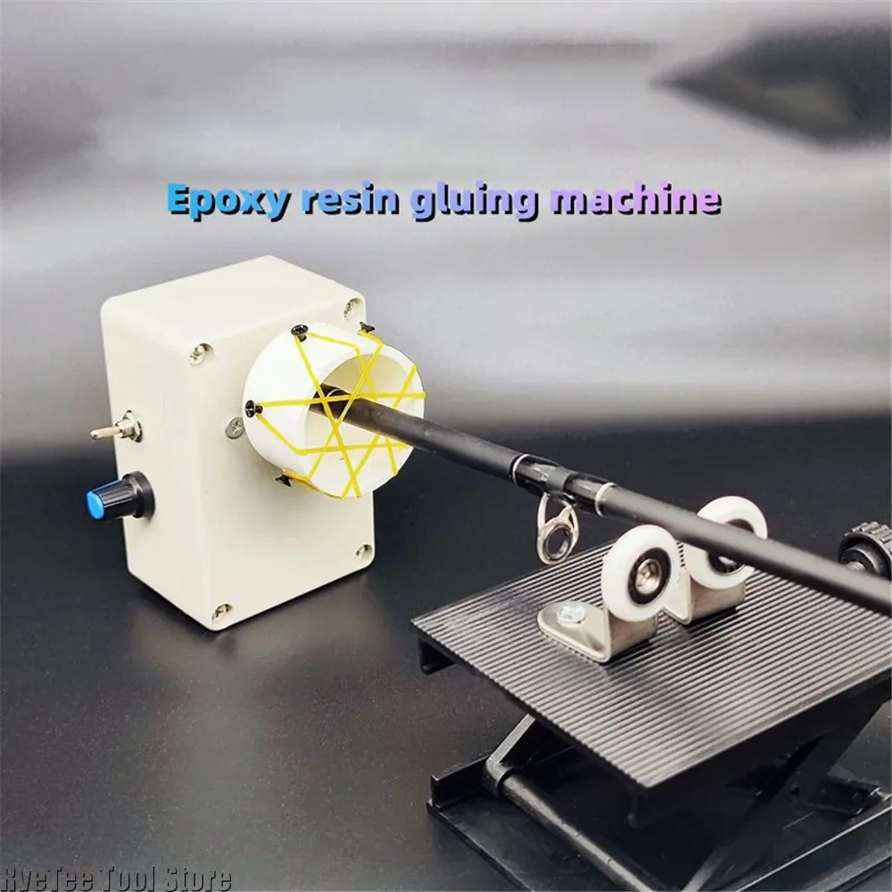 Epoxy Resin Gluing Machine DIY Adjustable 0-50RPM Wire Wrapping Machine ...