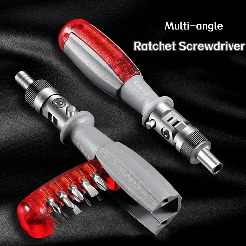 11-In-1-Multi-angle-Foldable-Ratchet-Screwdriver-Torx-Multi-Bit-Screw ...