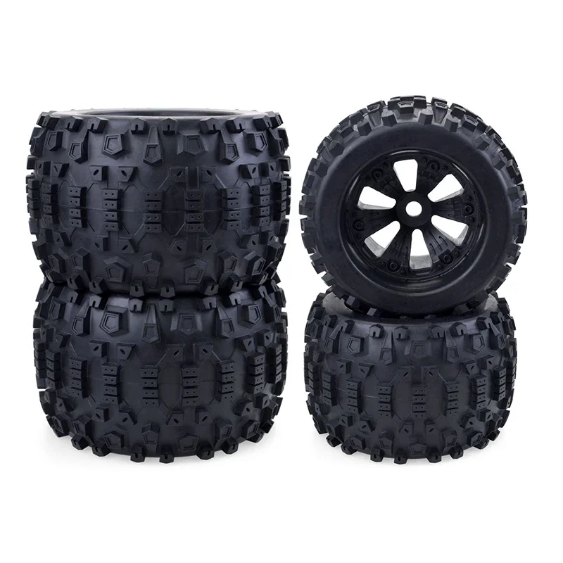 ZD-2PCS-RC-Wheel-Tires-170MM-Monster-Truck-Wheels-Tire-17mm-Hub-Hex-for ...