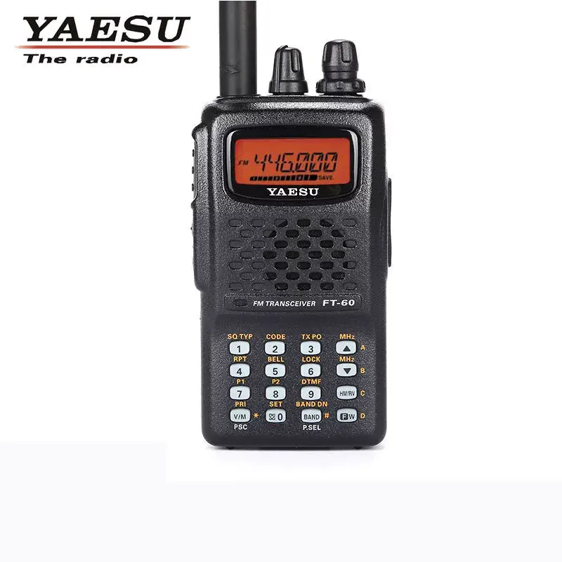 YAESU-FT-60R-outdoor-intercom-dual-band-FM-analog-handheld-high-power-self-driving-handheld ...