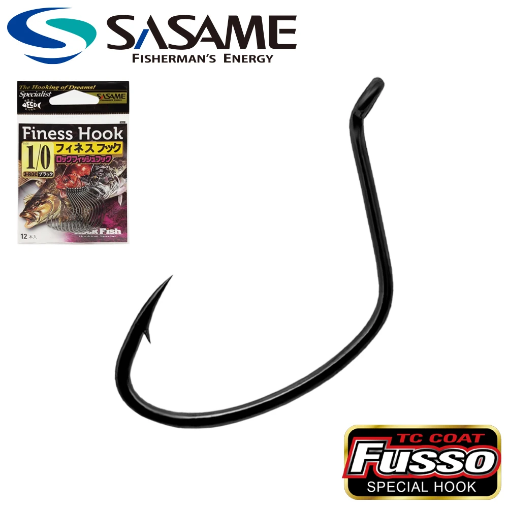 SASAME-Carp-Revo-Finess-Offset-Hook-Japanese-Original-Fishing-Hooks ...
