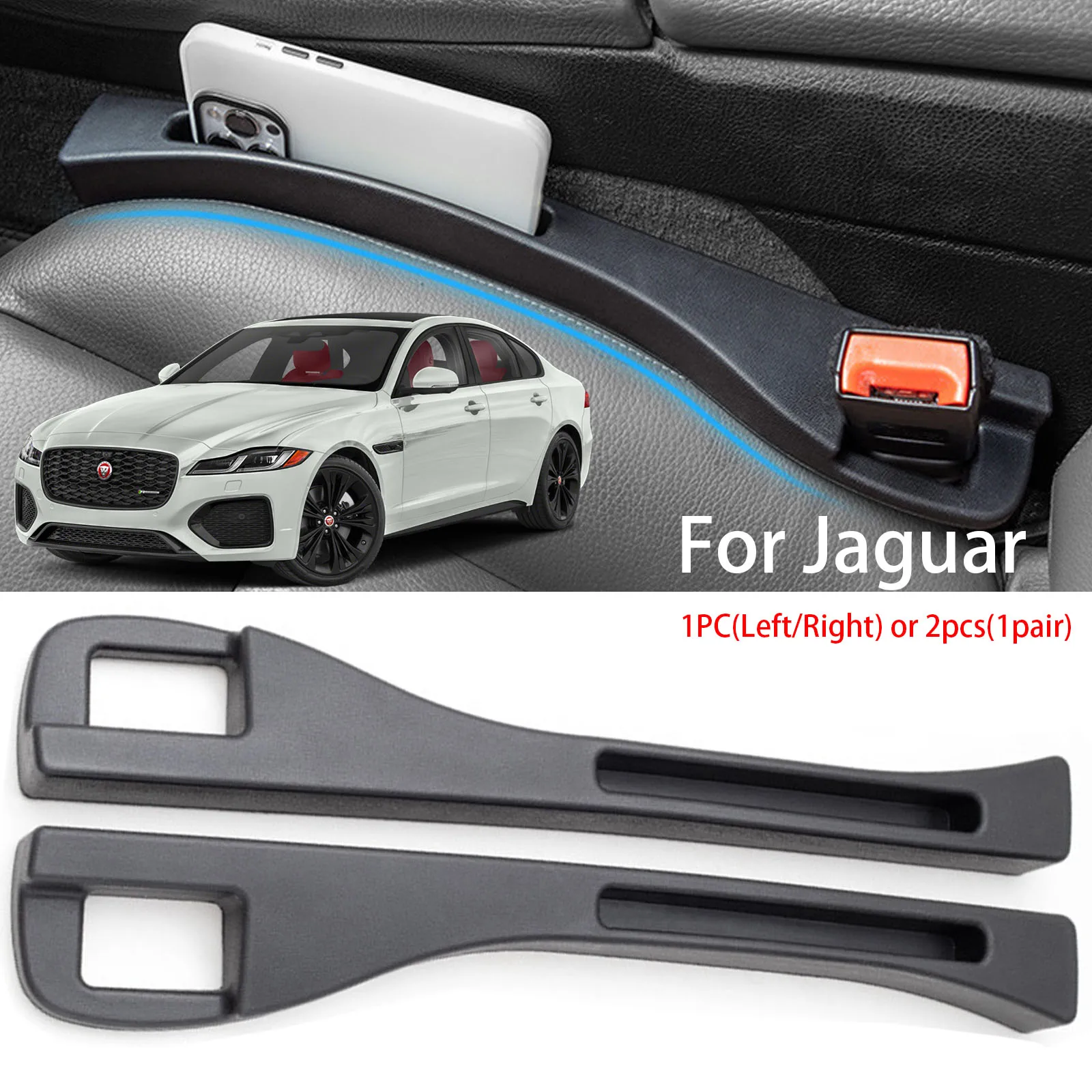 Car-Seat-Crevice-Organizer-Storage-Seat-Gap-Filler-For-Jaguar-E-Pace-F ...