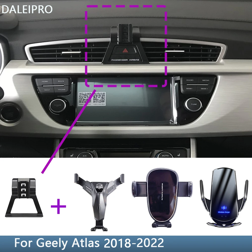 Car-Phone-Holder-For-Geely-Atlas-2022-2021-2020-2019-2018-Fixed-Bracket ...