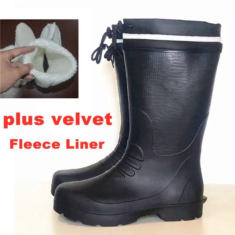 Lightweight-High-Tube-Waterproof-Rain-Boots-Men-Outdoor-Fishing-Boots ...