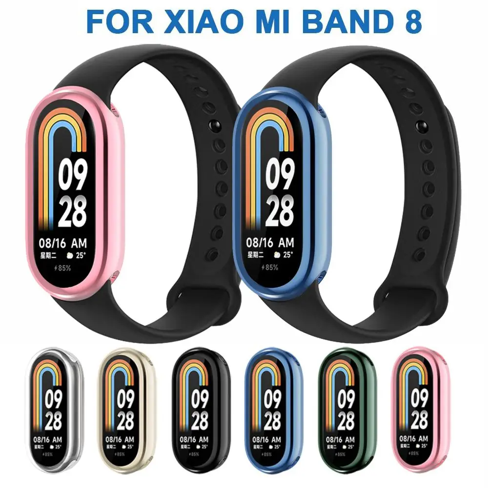 TPU-Soft-Protective-Cover-For-Xiaomi-Mi-Band-8-Full-Coverage-Screen ...