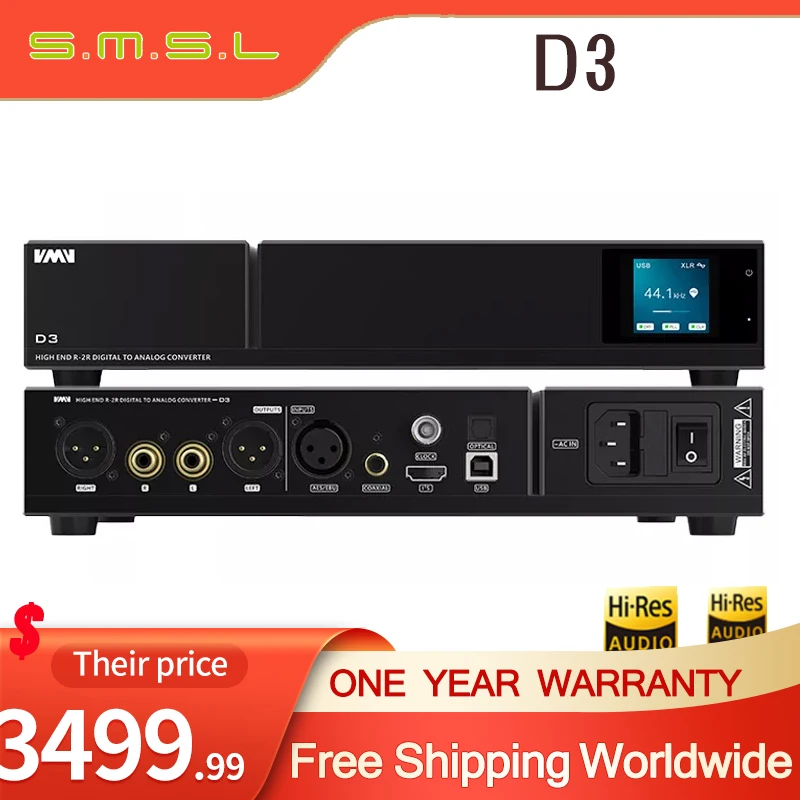 SSMSL R 2R 디지털 오디오, DAC, VMV D3, PCM1704U J, SM5847, XU216, XMOS ...