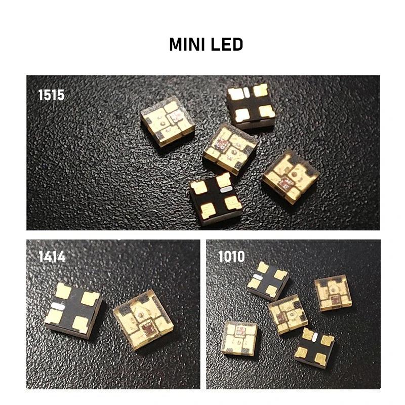 Chip LED Mini/micro SMD, cuentas de luz direccionables, RGB Digital ...